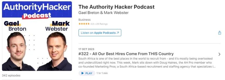 The Authority Site System (TASS) by Authority Hacker – Review